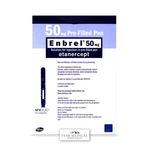 ENBREL® 50MG 4 PRE-FILLED PEN | Peak Medical Wholesale