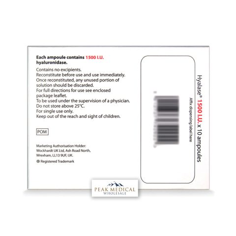 HYALASE® 1500 IU | Peak Medical Wholesale