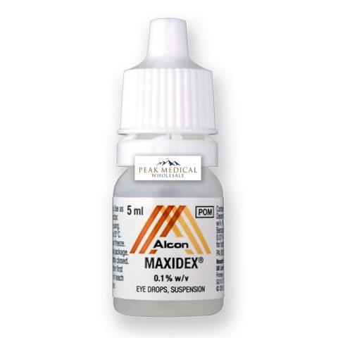 MAXIDEX® OPHTHALMIC SOLUTION (Non-English) | Peak Medical Wholesale