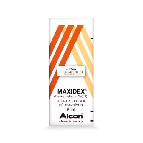 MAXIDEX® OPHTHALMIC SOLUTION (Non-English) | Peak Medical Wholesale
